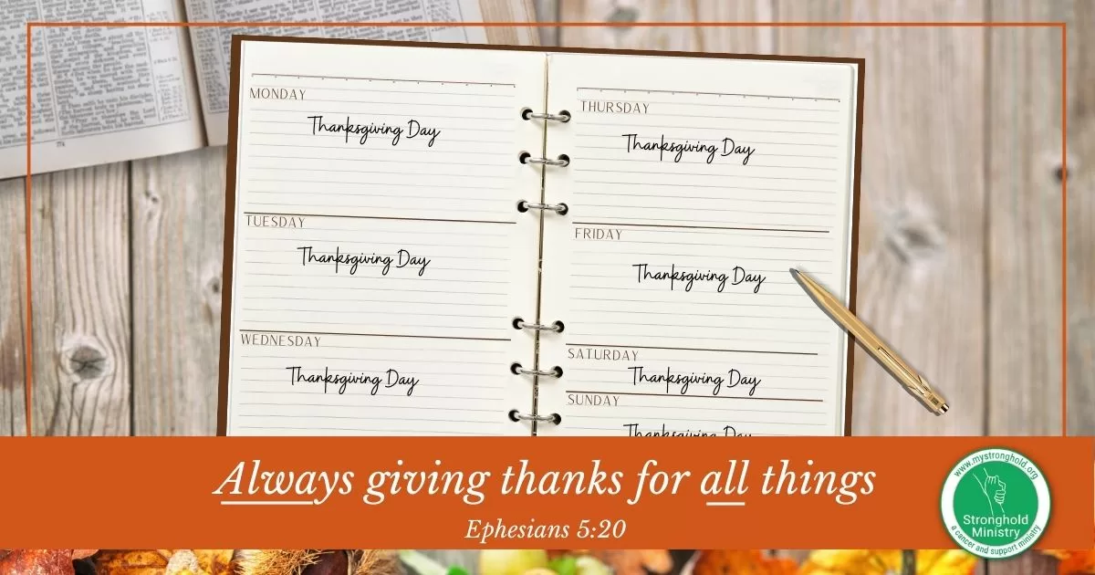 Stronghold Ministry - Happy Thanks-giving Days!